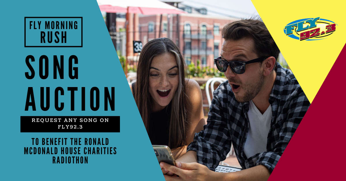 FLY Morning Rush Song Auction on FLY92.3 - FLY 92.3