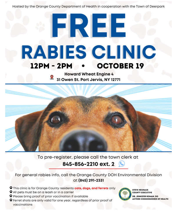 Orange County Free Rabies Clinic - WDLC Country
