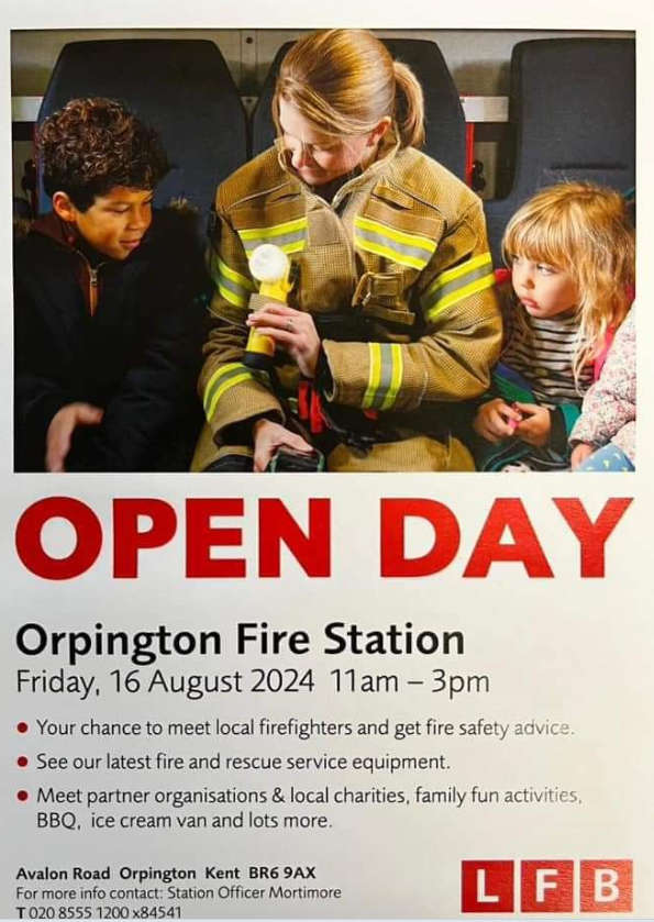 Orpington Fire Station Open Day - Maritime Radio