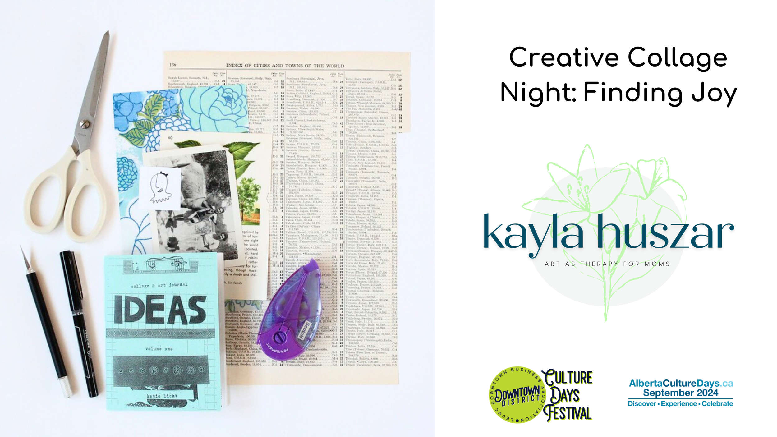 Creative Collage Night: Finding Joy - 88.1 The One