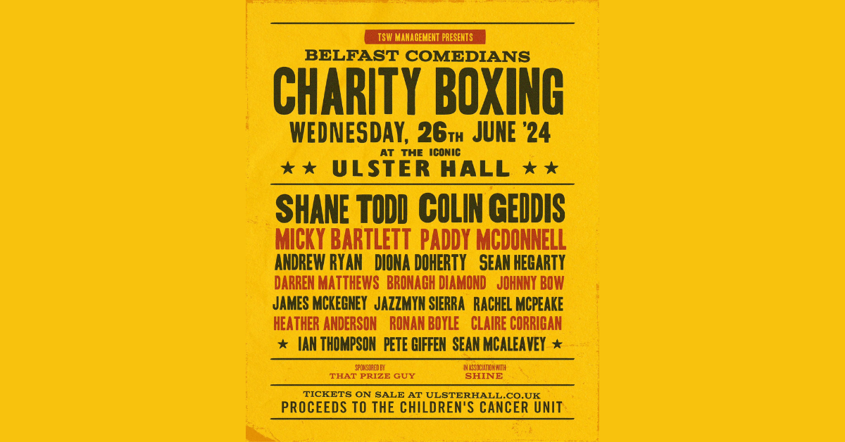 BELFAST COMEDIANS CHARITY BOXING - Q Radio