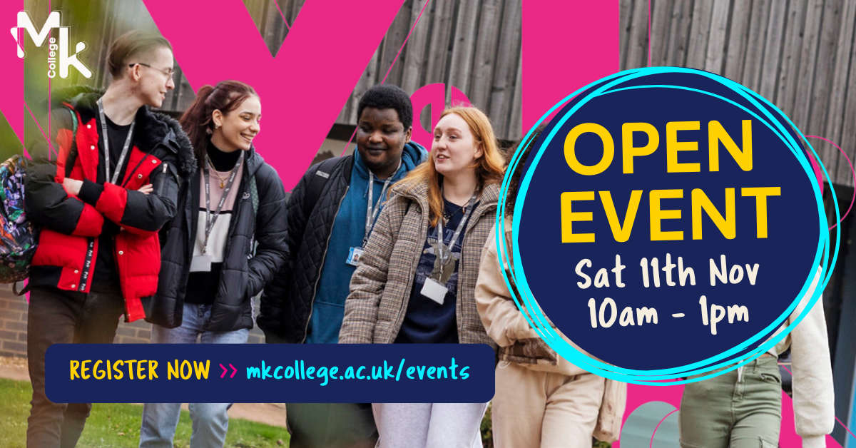 MK College Open Event - School Leavers - MKFM 106.3FM - Radio Made in ...