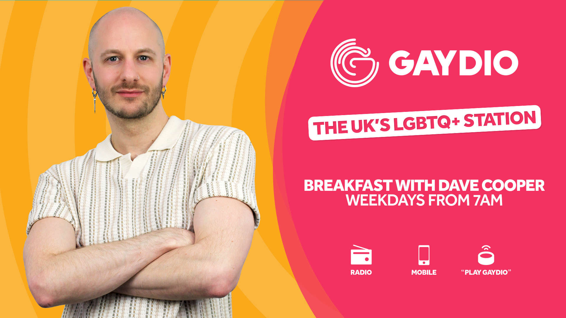 Gaydio Breakfast | Weekdays from 7am with Dave Cooper - | Gaydio