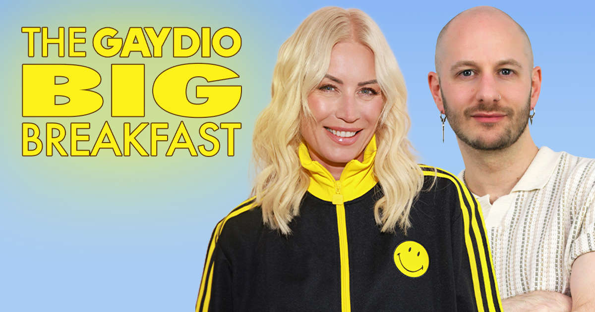 Denise van Outen returns to her breakfast roots with Gaydio! - | Gaydio