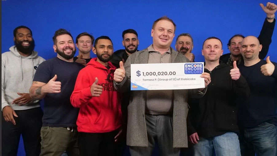 A dozen electricians from the GTA win $1 million in lottery - Fix Radio