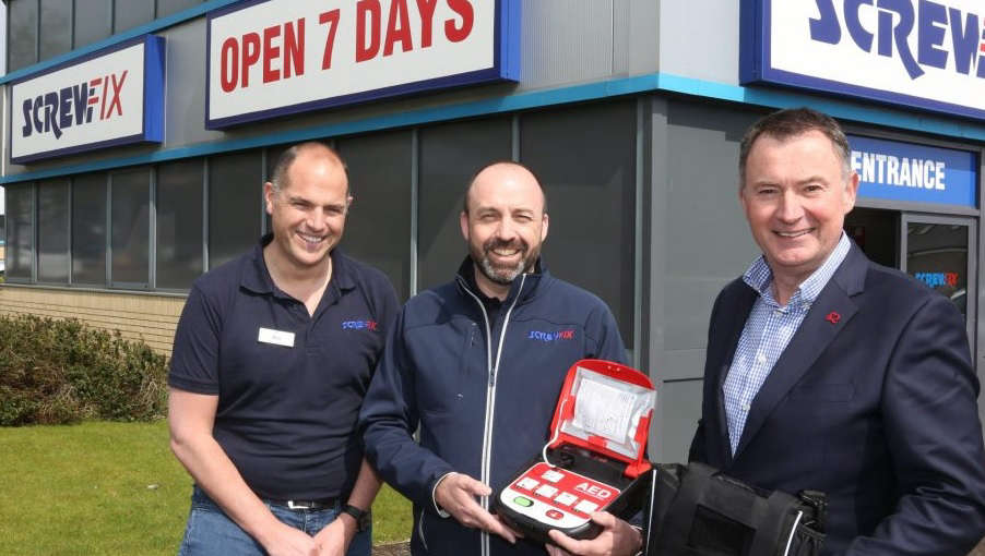 Screwfix installs lifesaving defibrillators in all its stores in UK and ...