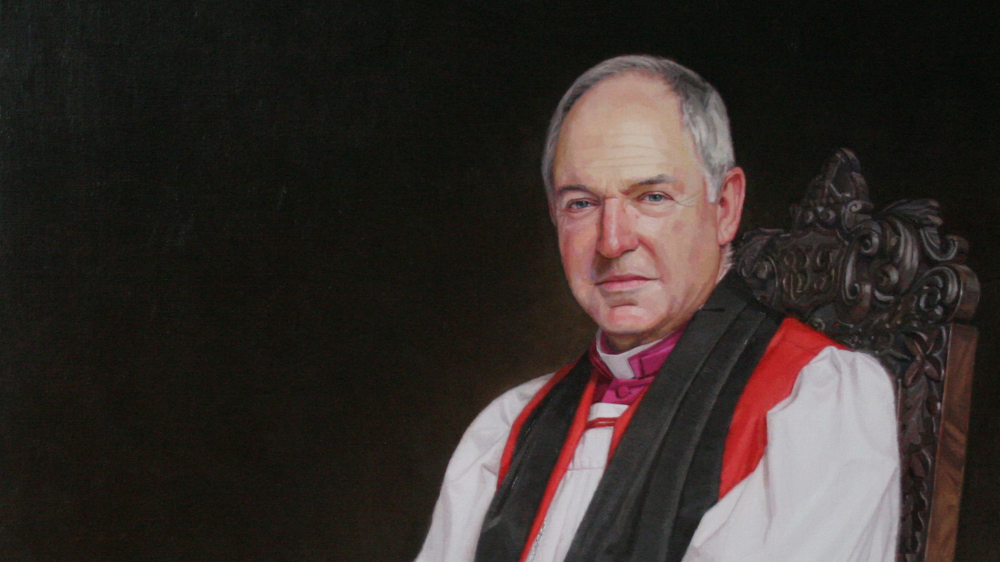 Bishop of Exeter gets portrait at cathedral - Radio Exe