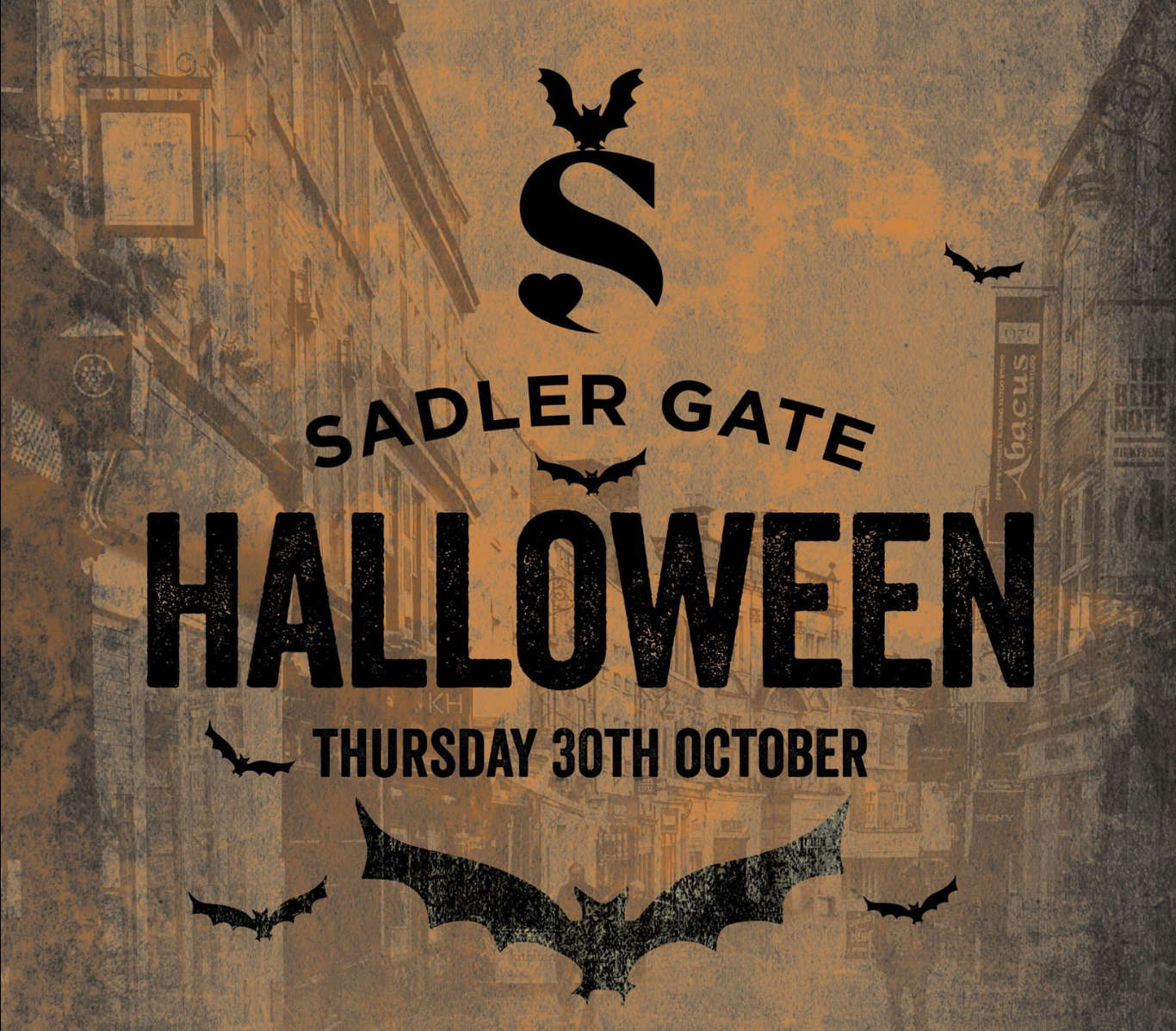 Halloween on Sadler Gate - Derby's OWN Derby ONE