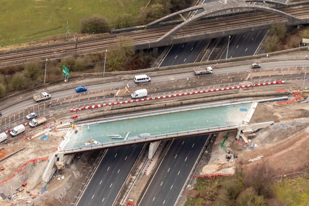 M56 Cheshire closure this weekend for bridge demolition - Chester's Dee ...