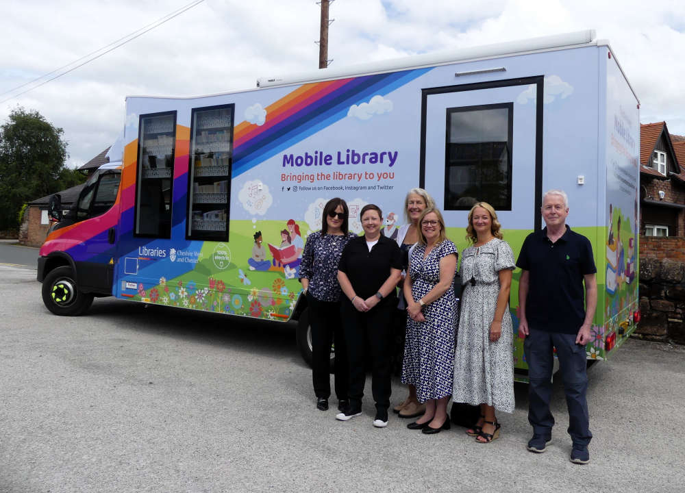 Library Service introduces new electric mobile library - Chester's Dee ...