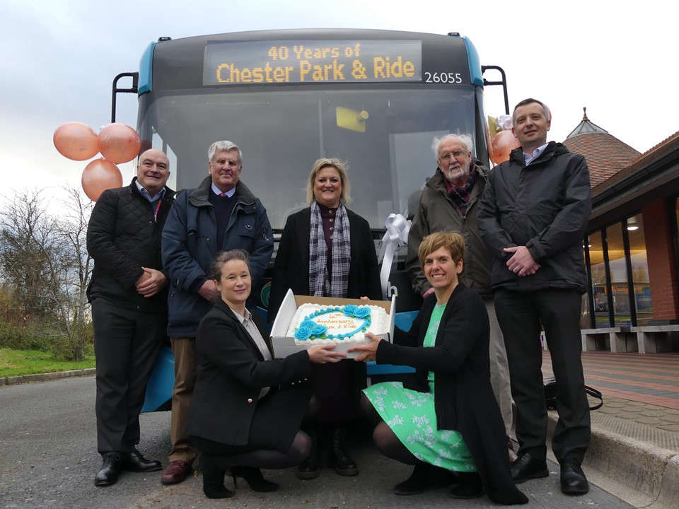 Council colleagues old and new celebrate four decades of Chester’s Park ...