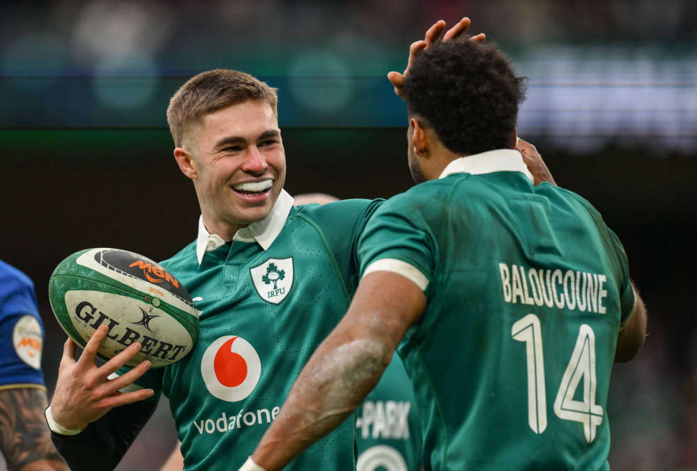 Jack Crowley starts at 10 against England - Cork's 96FM