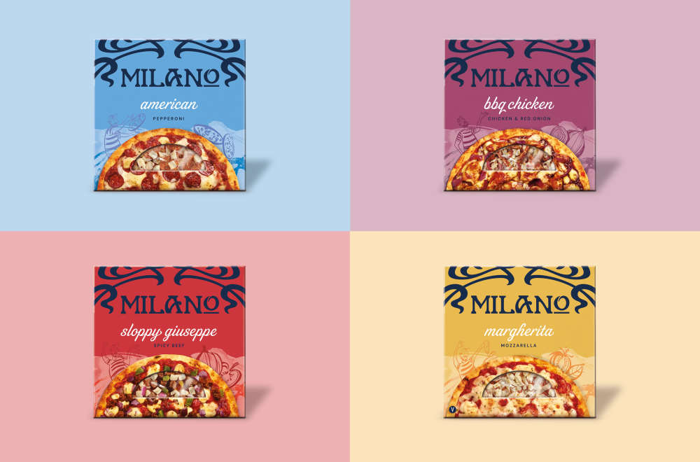Milano is bringing its iconic pizzeria flavours to supermarket shelves ...