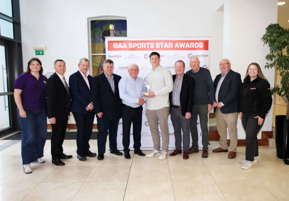 Cork footballer recognised in latest GAA award presentation - Cork's 96FM