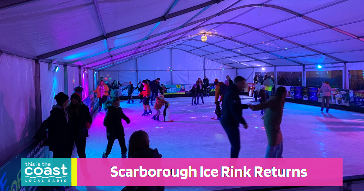 Real Ice Rink Opens in Scarborough - This is the Coast