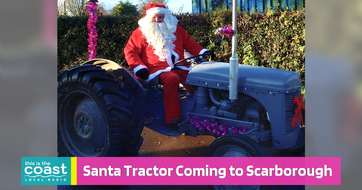 Santa Ploughs into Town - This is the Coast