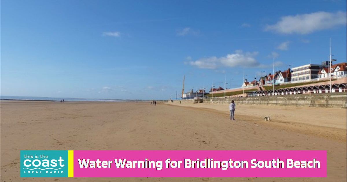 Bathing Not Advised at Bridlington South Beach - This is the Coast