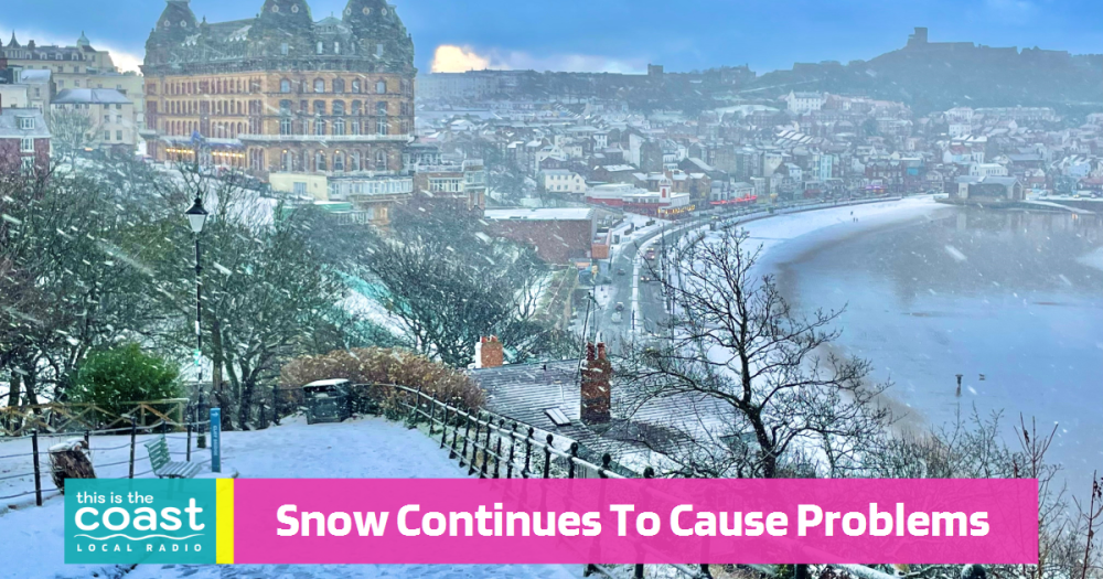 A171 Whitby To Scarborough GRIDLOCKED As Snow Showers Continue - This ...