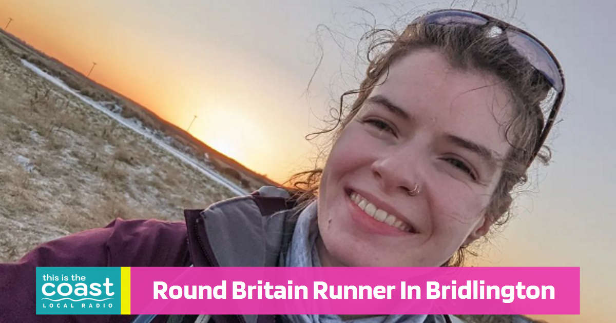 Woman Running Britain's Coast Reaches Bridlington Today - This is the Coast