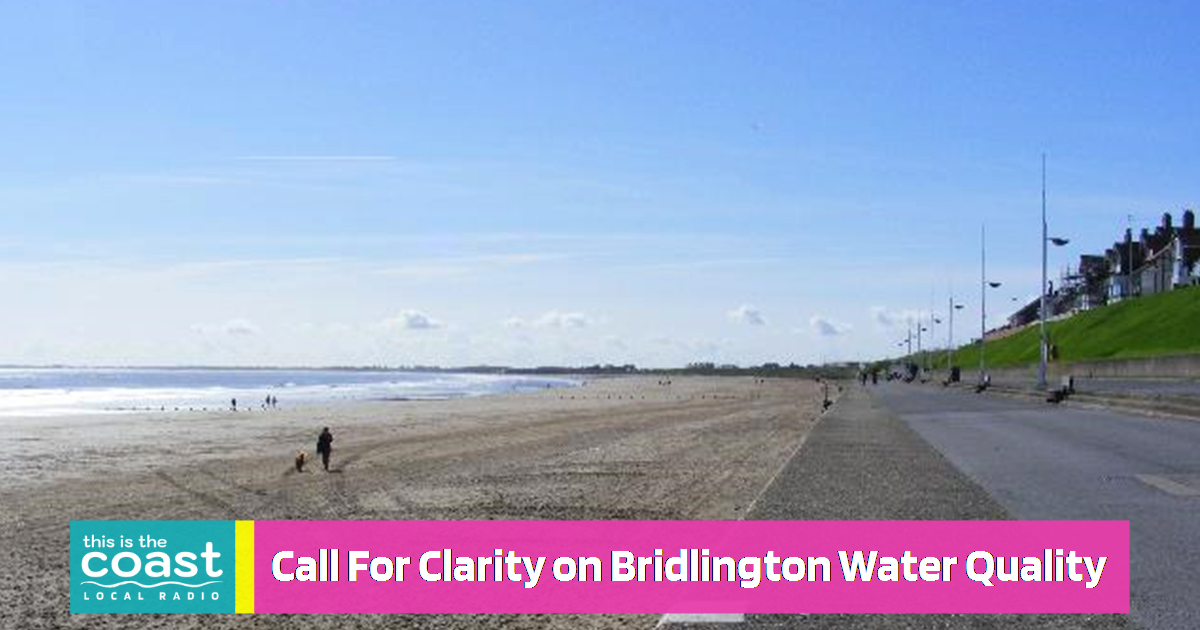 Clarity Needed Over Extent of Bridlington South Beach Water Issues - This is the Coast