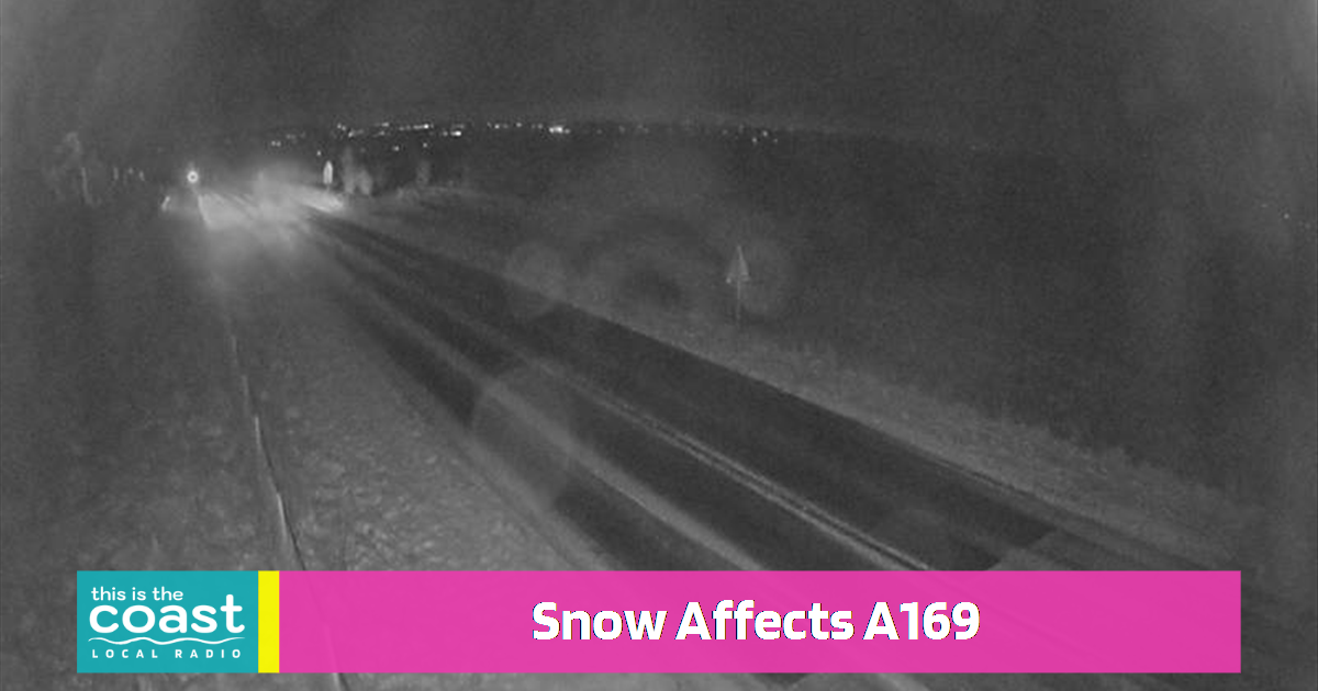 A169 Affected by Snow at Saltersgate Bank - This is the Coast