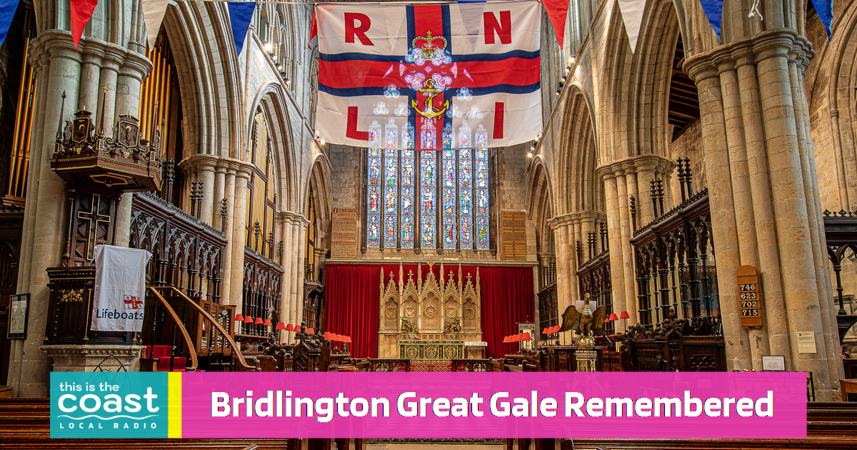 Bridlington to Remember the Great Gale Victims - This is the Coast