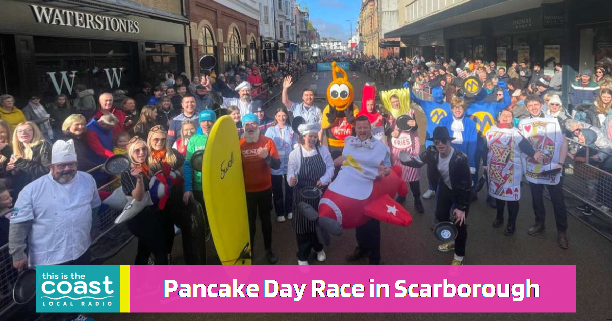 Pancake Day Racing in Scarborough Today - This is the Coast
