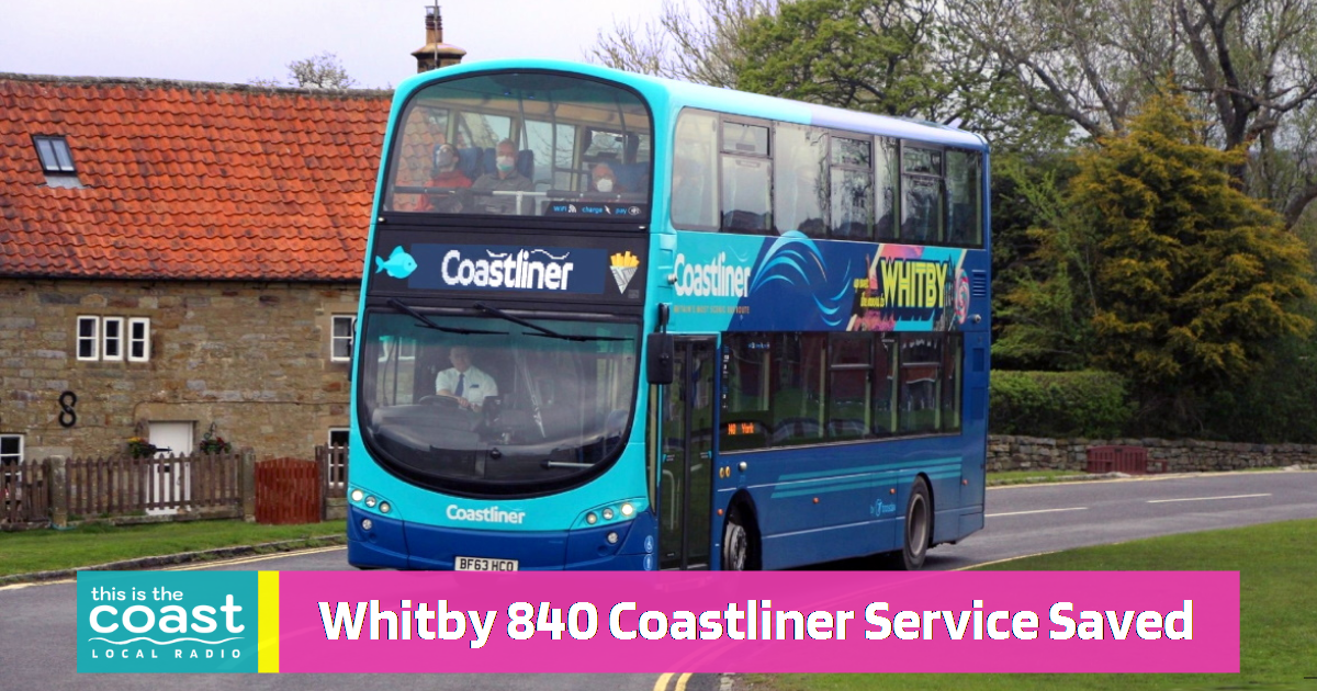 Whitby 840 Bus Route Saved as Passenger Numbers Soar - This is the Coast
