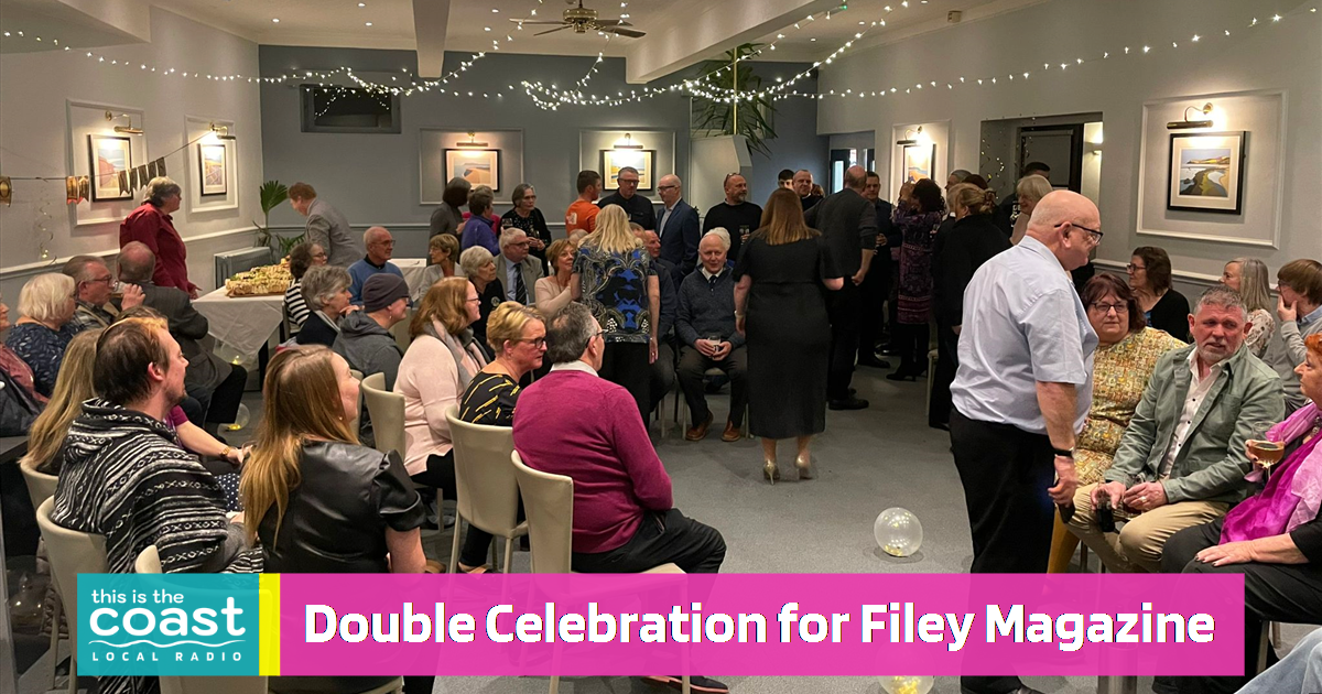 Double Celebration for Filey Community Magazine - This is the Coast