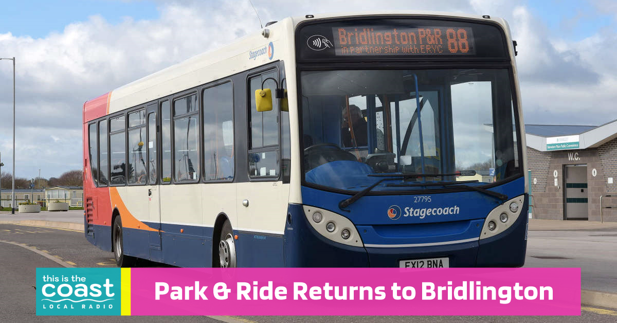 Bridlington Park and Ride Opens for Summer Season - This is the Coast