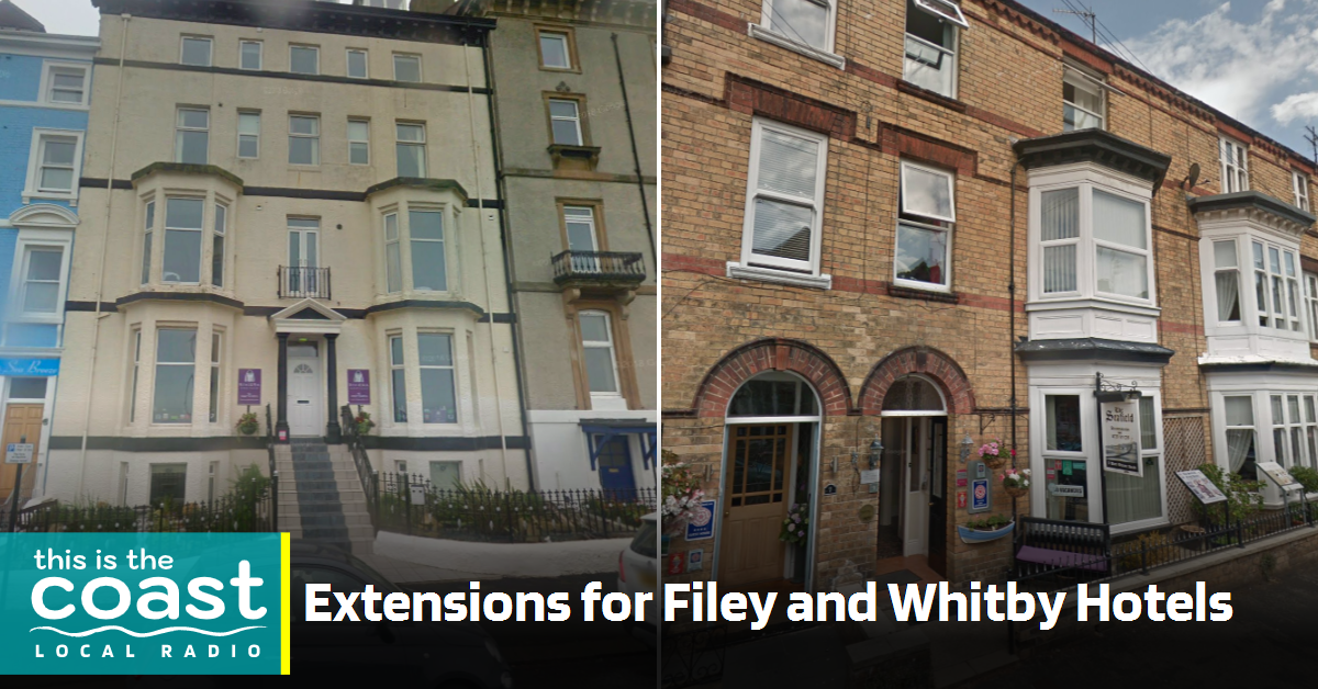Extensions for Filey and Whitby Hotels - This is the Coast
