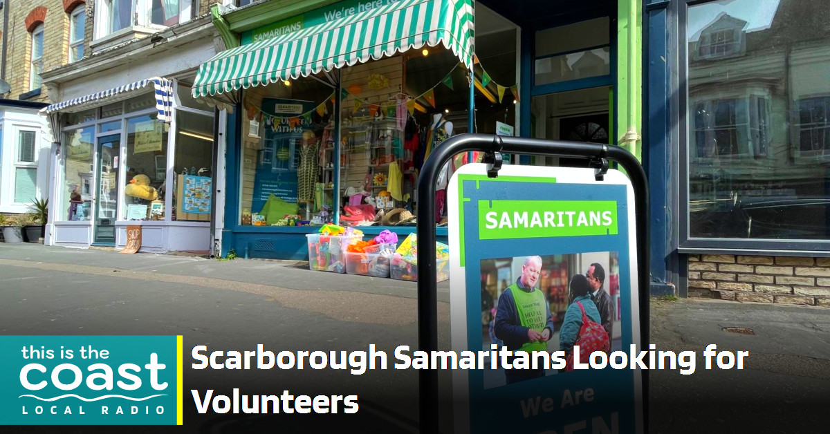Scarborough Samaritans Looking for Volunteers - This is the Coast