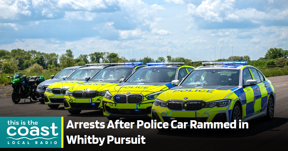 Arrests After Police Car Rammed in Whitby Pursuit - This is the Coast