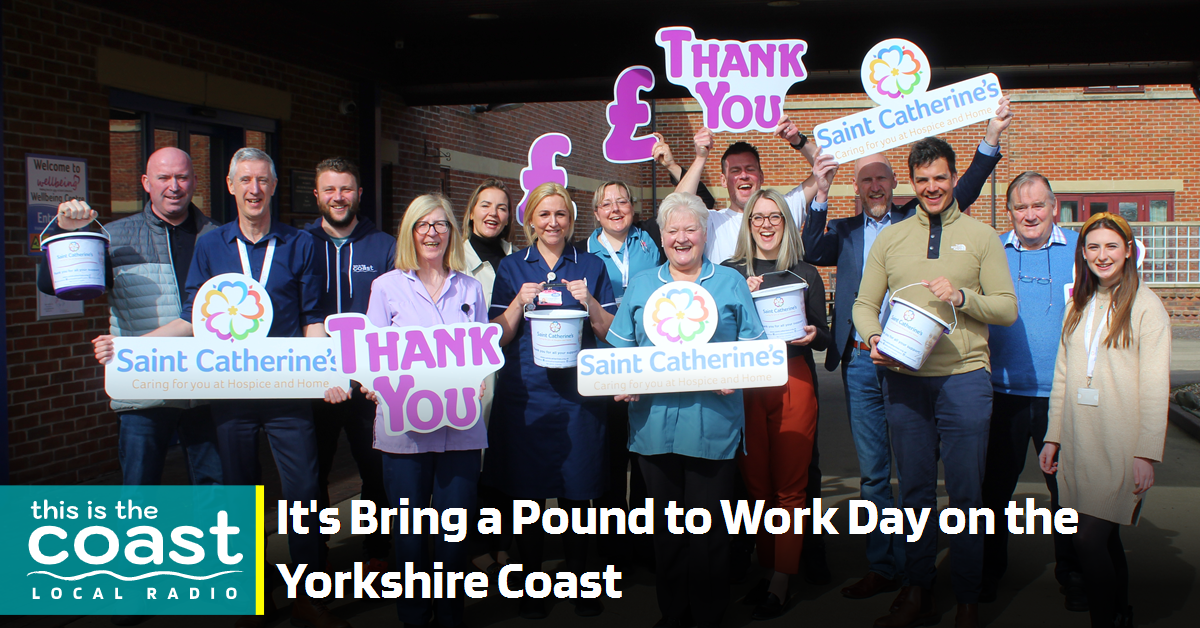 It's Bring a Pound to Work Day on the Yorkshire Coast - This is the Coast
