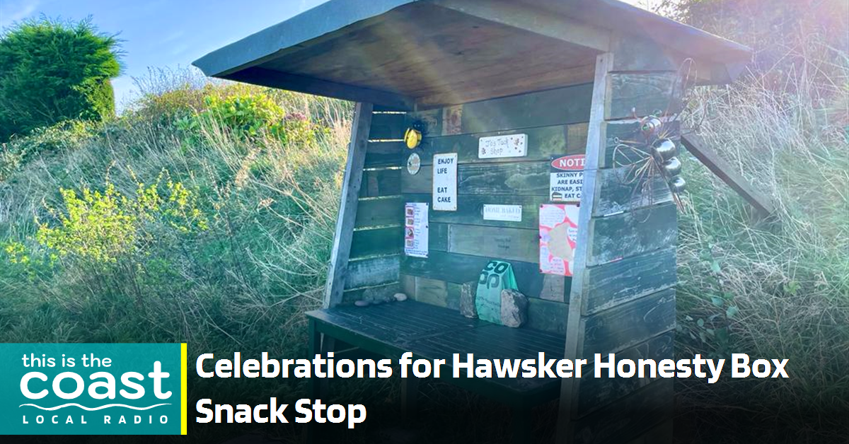 Celebrations for Hawsker Honesty Box Snack Stop - This is the Coast