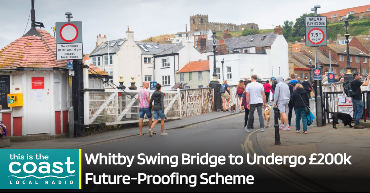 Whitby Swing Bridge to Undergo £200k Future-Proofing Scheme - This is ...