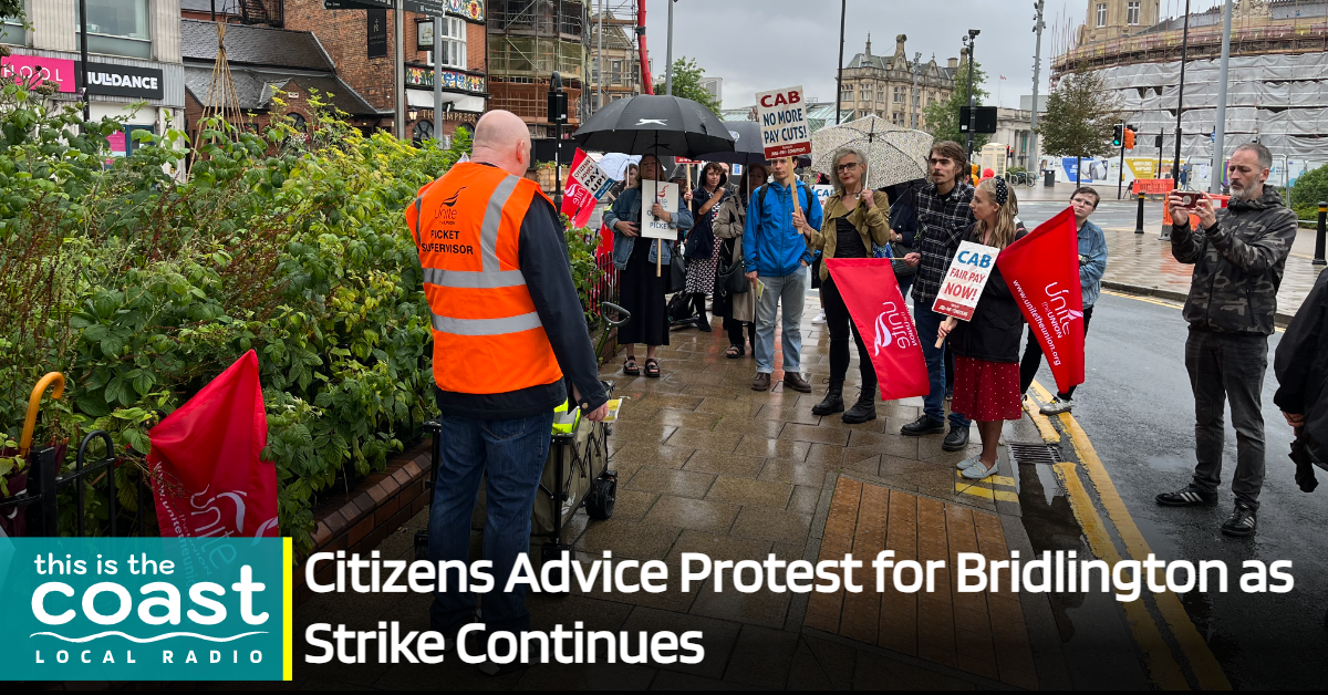 Citizens Advice Protest for Bridlington as Strike Continues - This is ...