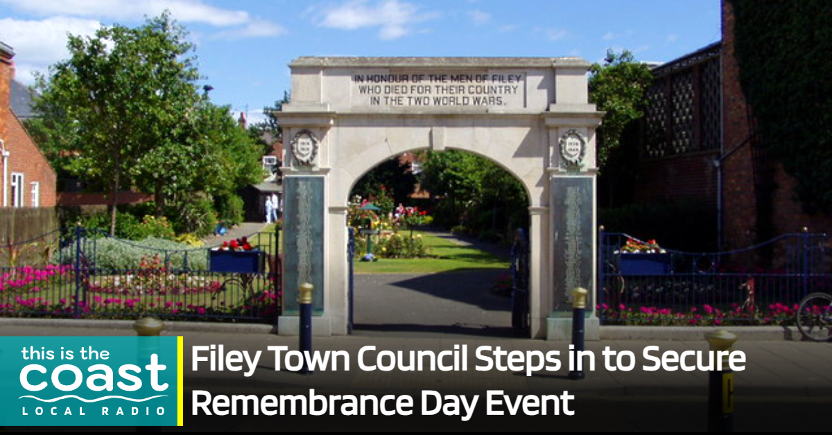 Filey Town Council Steps in to Secure Remembrance Day Event - This is ...