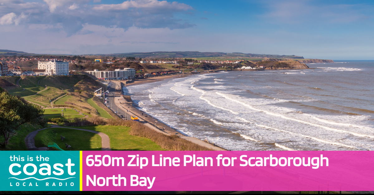 650m Zip Line Plan for Scarborough North Bay - This is the Coast