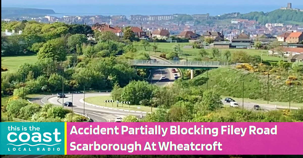 A165 Filey Road In Scarborough Partially Blocked Due To Accident - This ...
