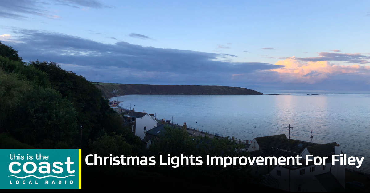 Christmas Lights Improvement For Filey - This is the Coast