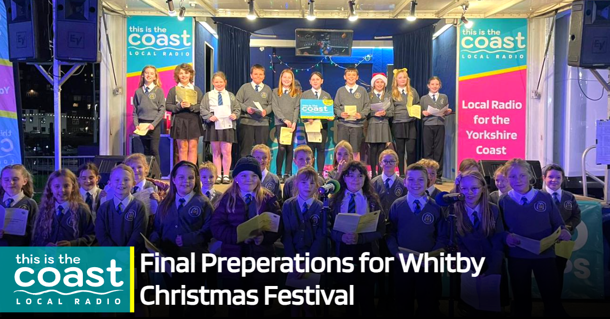 Final Preparations for Whitby Christmas Festival - This is the Coast