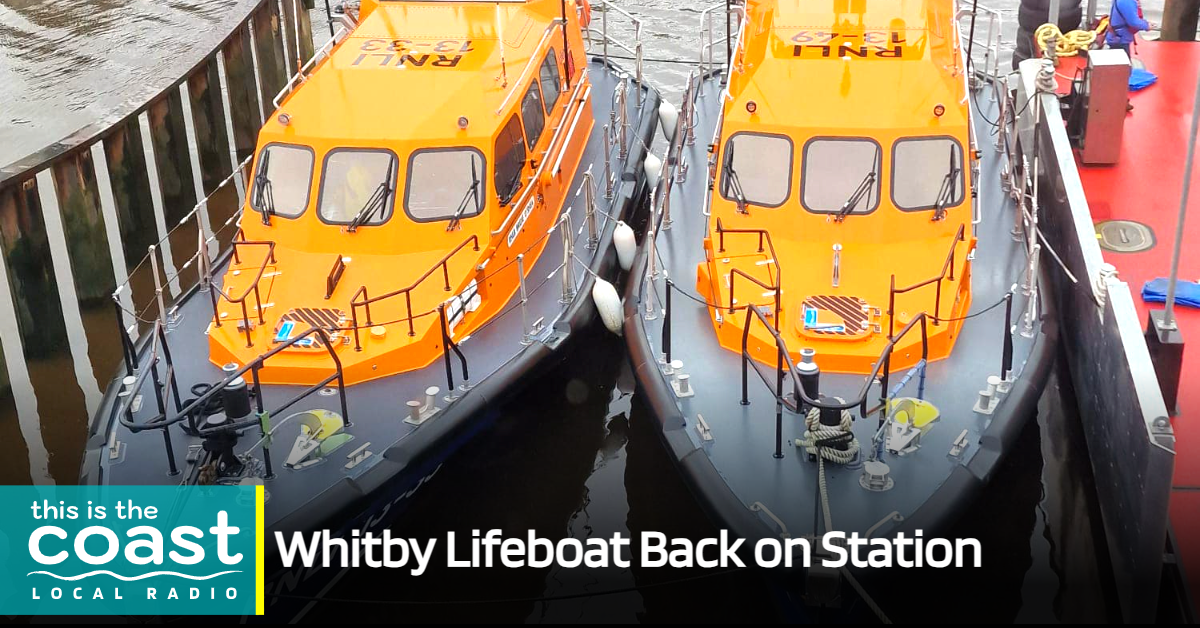 Whitby Lifeboat Back on Station - This is the Coast