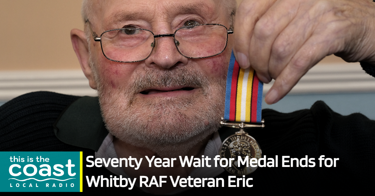 Seventy Year Wait for Medal Ends for Whitby RAF Veteran Eric - This is ...