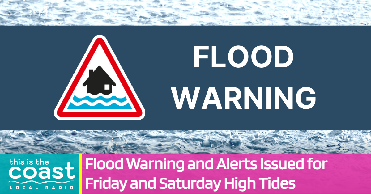 Flood Warning and Alerts Issued for Friday and Saturday High Tides ...