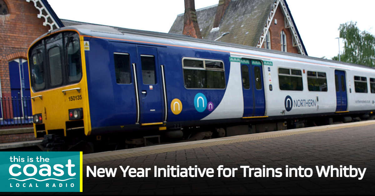 A Trial Train Route For New Year's Day into Whitby - This is the Coast