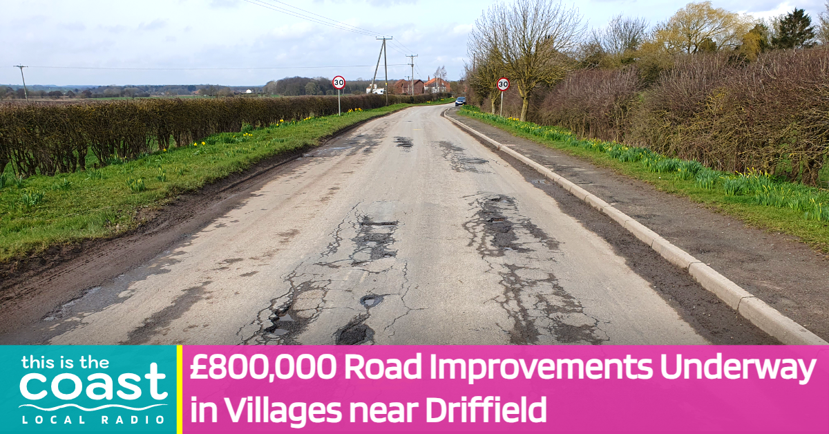 £800,000 Road Improvements Underway in Villages near Driffield - This ...