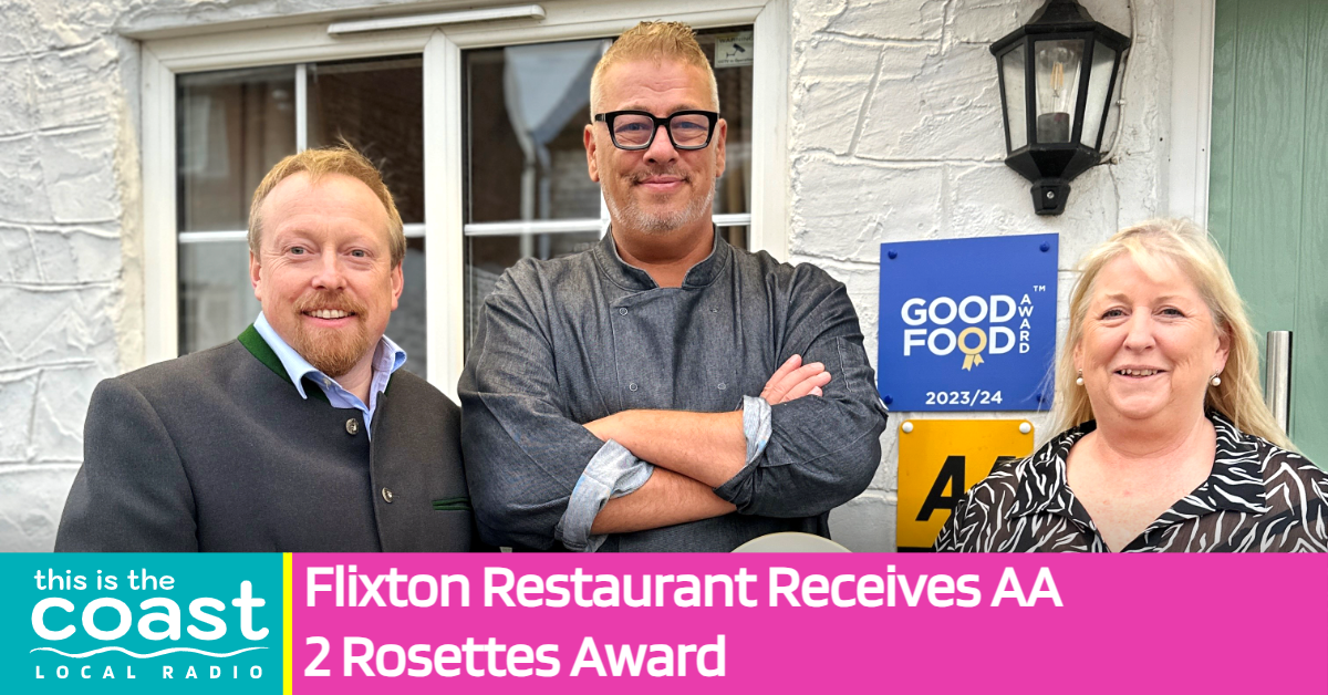 Flixton Restaurant Receives AA 2 Rosettes Award - This is the Coast