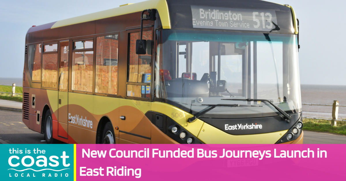 New Council Funded Bus Journeys Launch in East Riding - This is the Coast