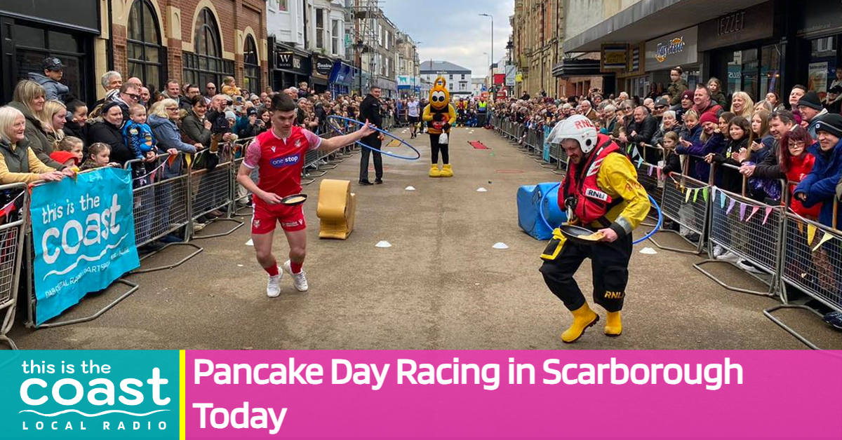 Pancake Day Racing in Scarborough Today - This is the Coast